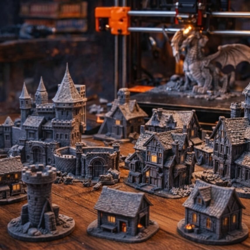 3D PRINTED – Full Moon Archer
