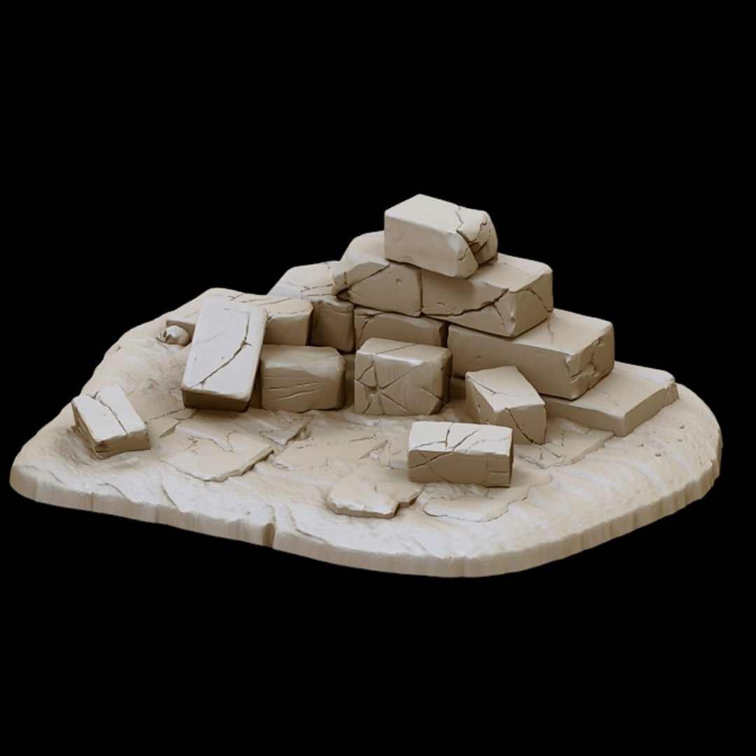 Egyptian Ruins [Set05] - 3D PRINTED – Full Moon Archer